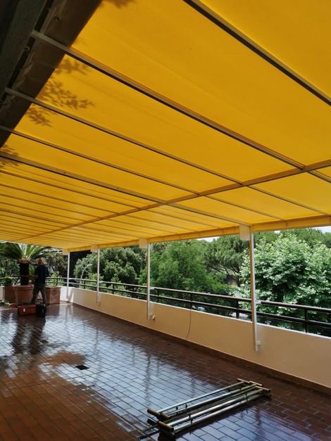 Strutture e chiusure in PVC | Roma, RM | MD Teloni in PVC