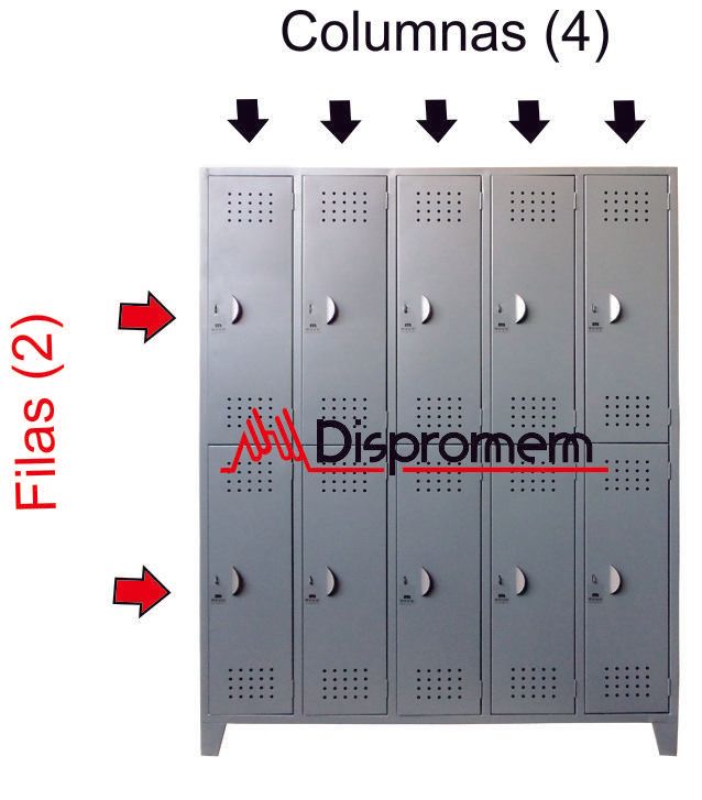 Adquiere tu locker metálico con Dispromem