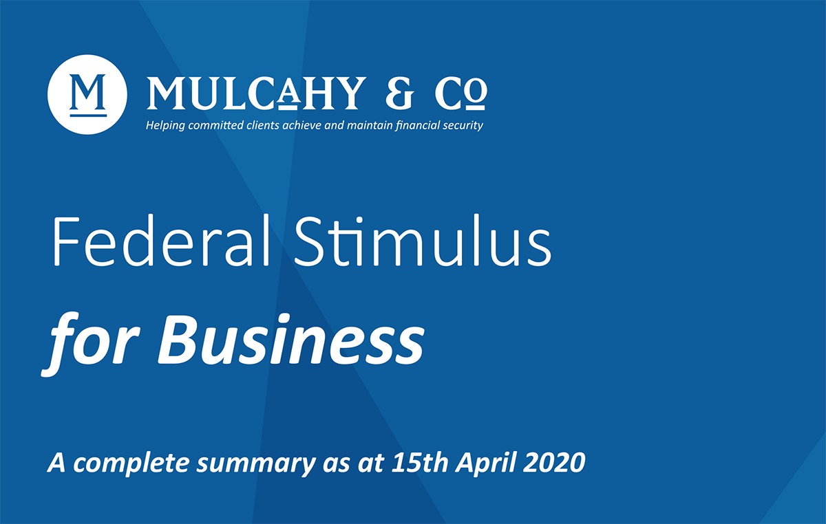 Federal Stimulus for Business