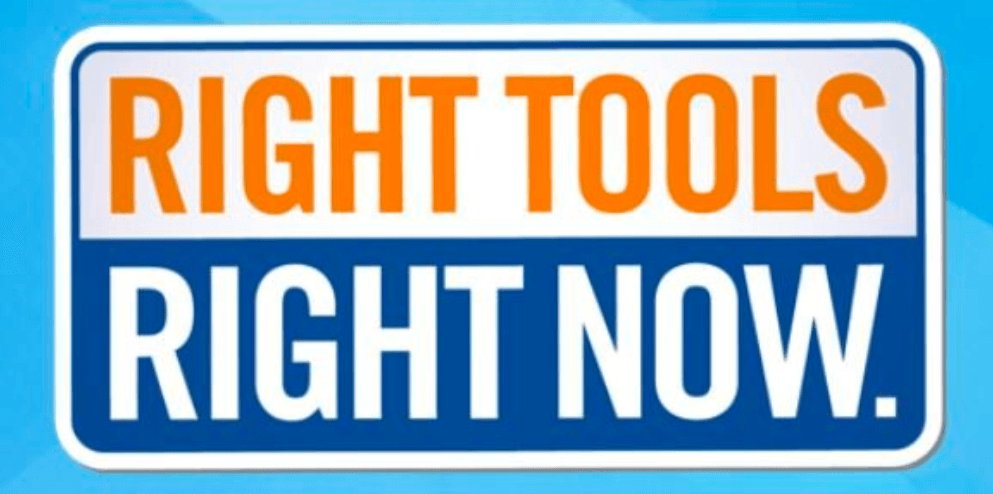 Right Tools, Right Now Benefits and Discounts