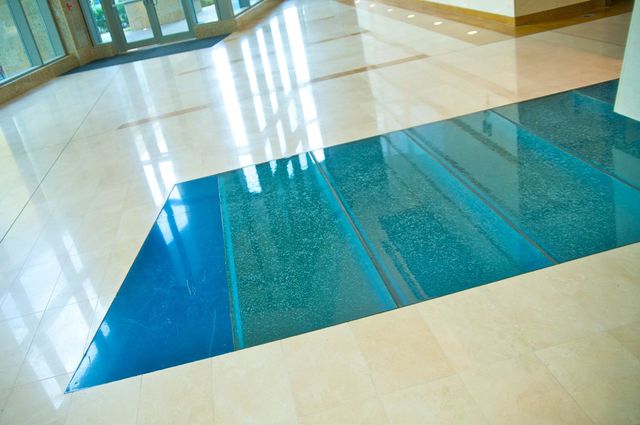 Glass Floor Tile