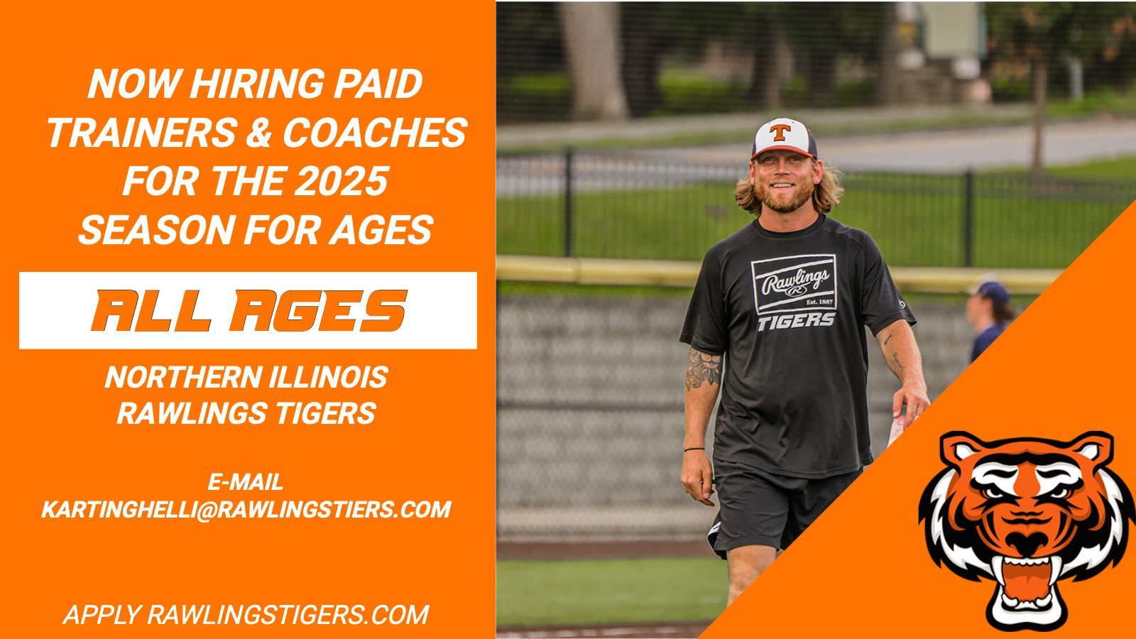 Rawlings Tigers Northern Illinois - Travel Baseball & Softball Club