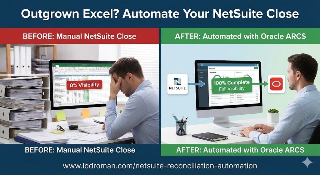 Automate NetSuite Reconciliations | Oracle ARCS for NetSuite