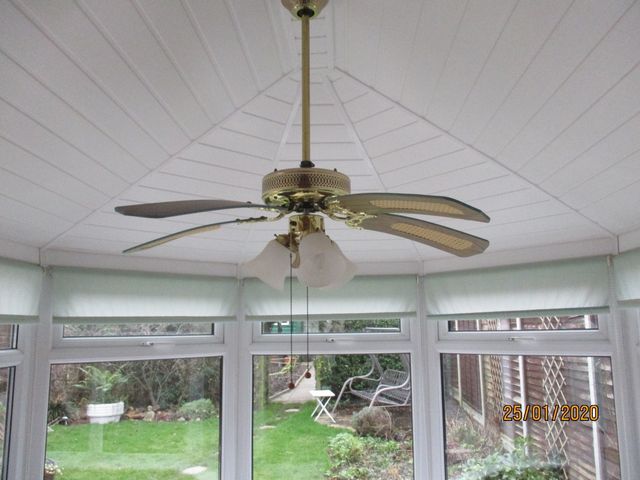 How To Install A Ceiling Fan In Conservatory Roof | Homeminimalisite.com