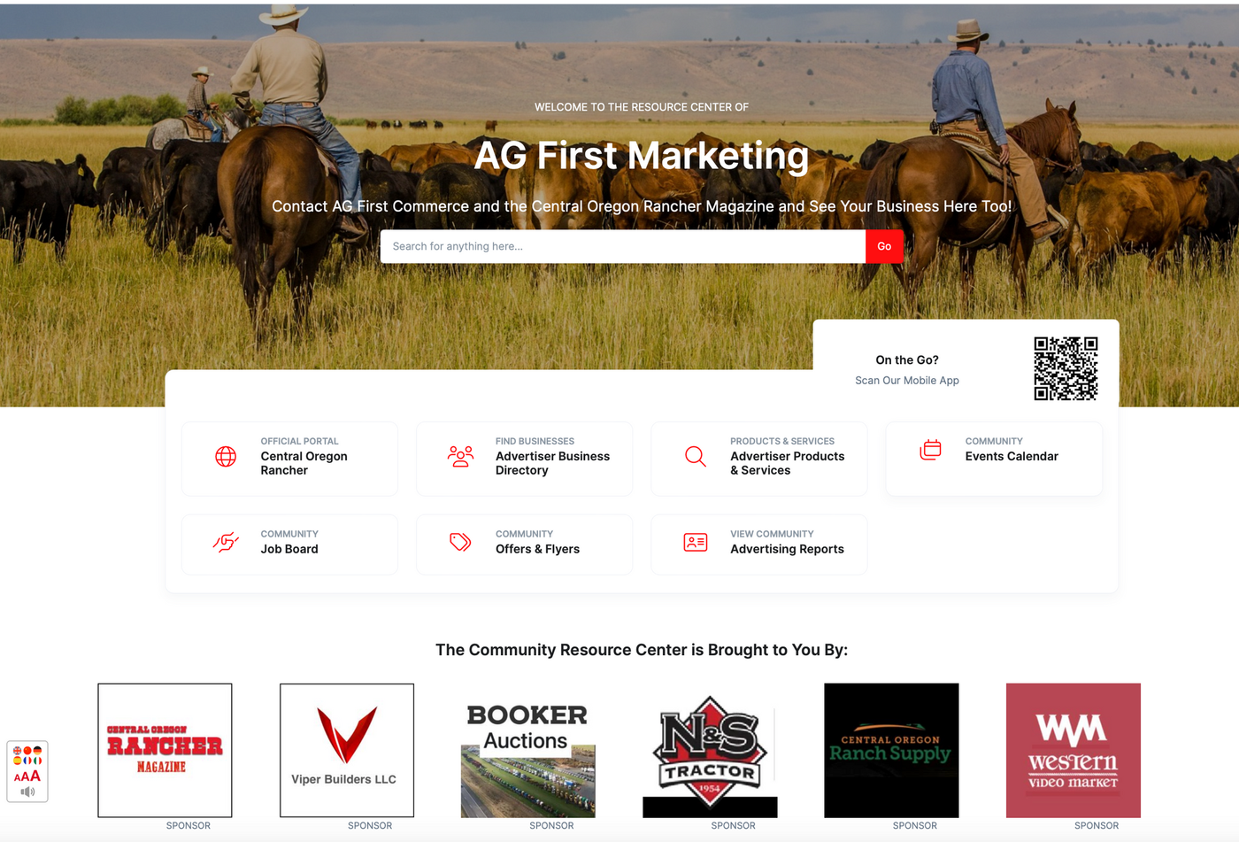 Home Page for Central Oregon Rancher Magazine