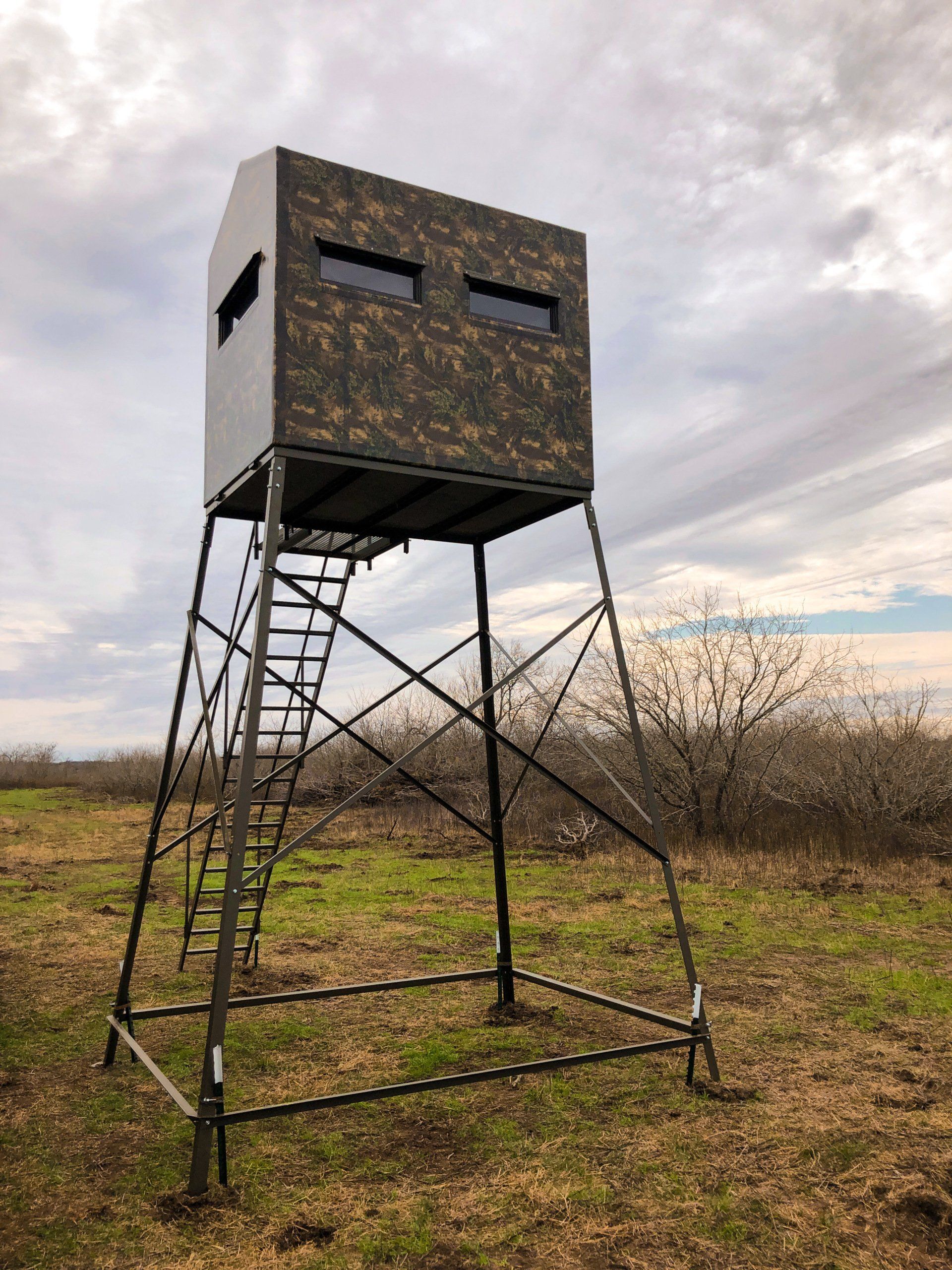 Rifle Hunting Blinds | Bryan, College Station & Conroe, TX | Ground Blinds