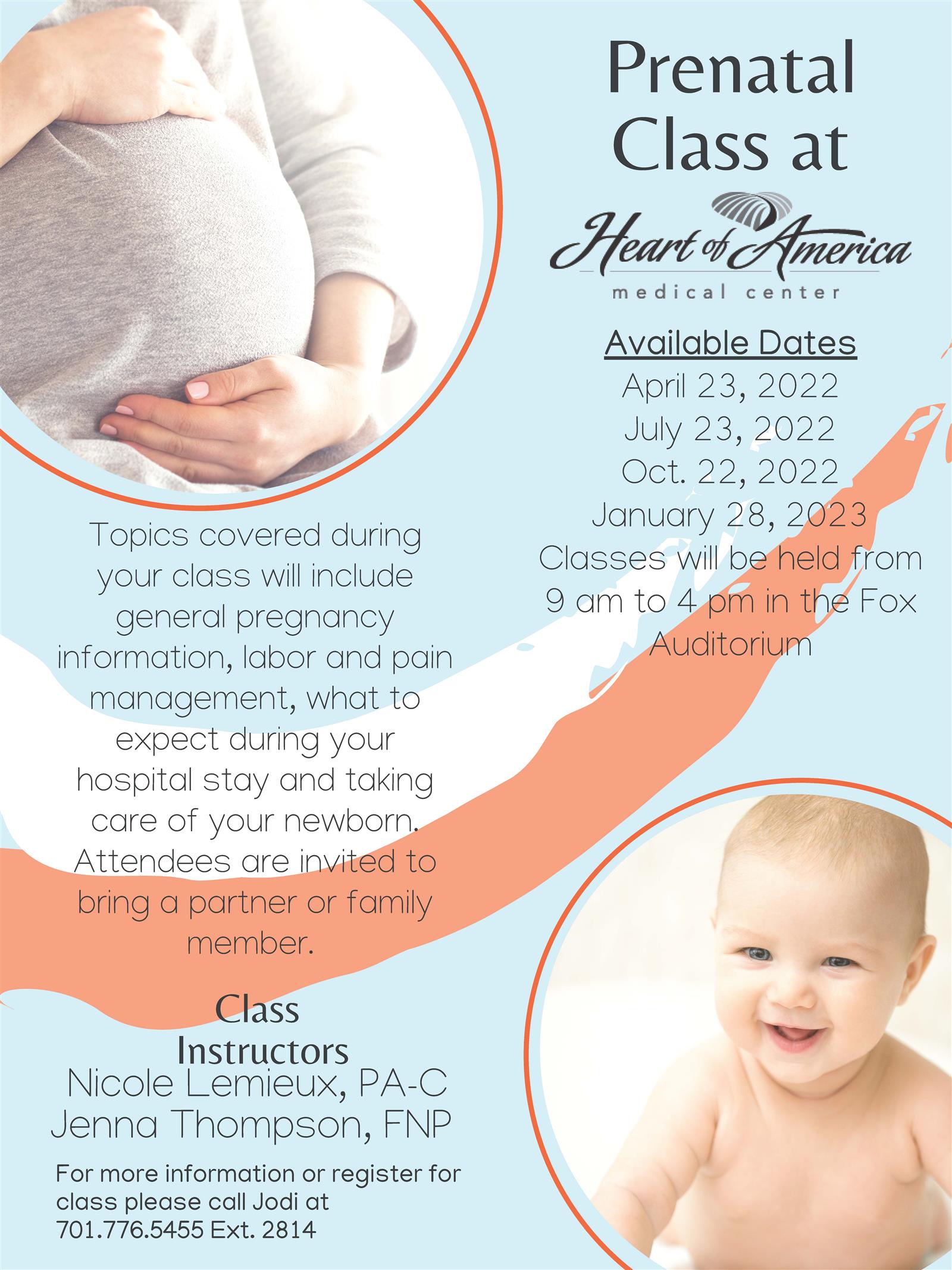 Events and Community Classes | HAMC | Rugby ND