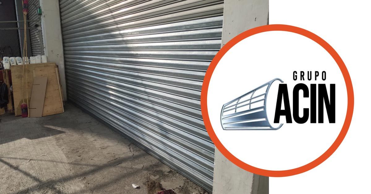 Especialistas en cortinas metálicas en CDMX - GRUPO ACIN