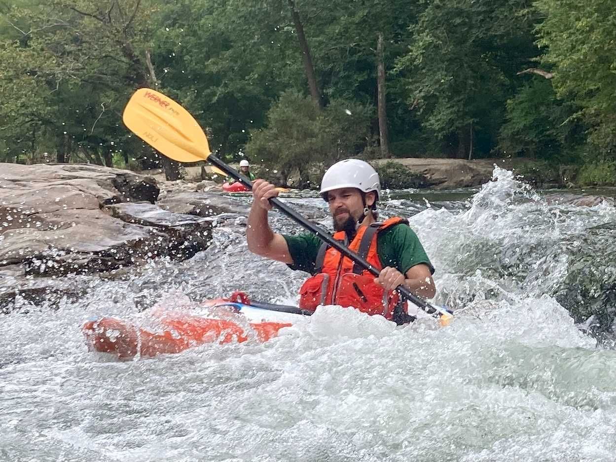 Whitewater Kayak One on One Small Group Instruction