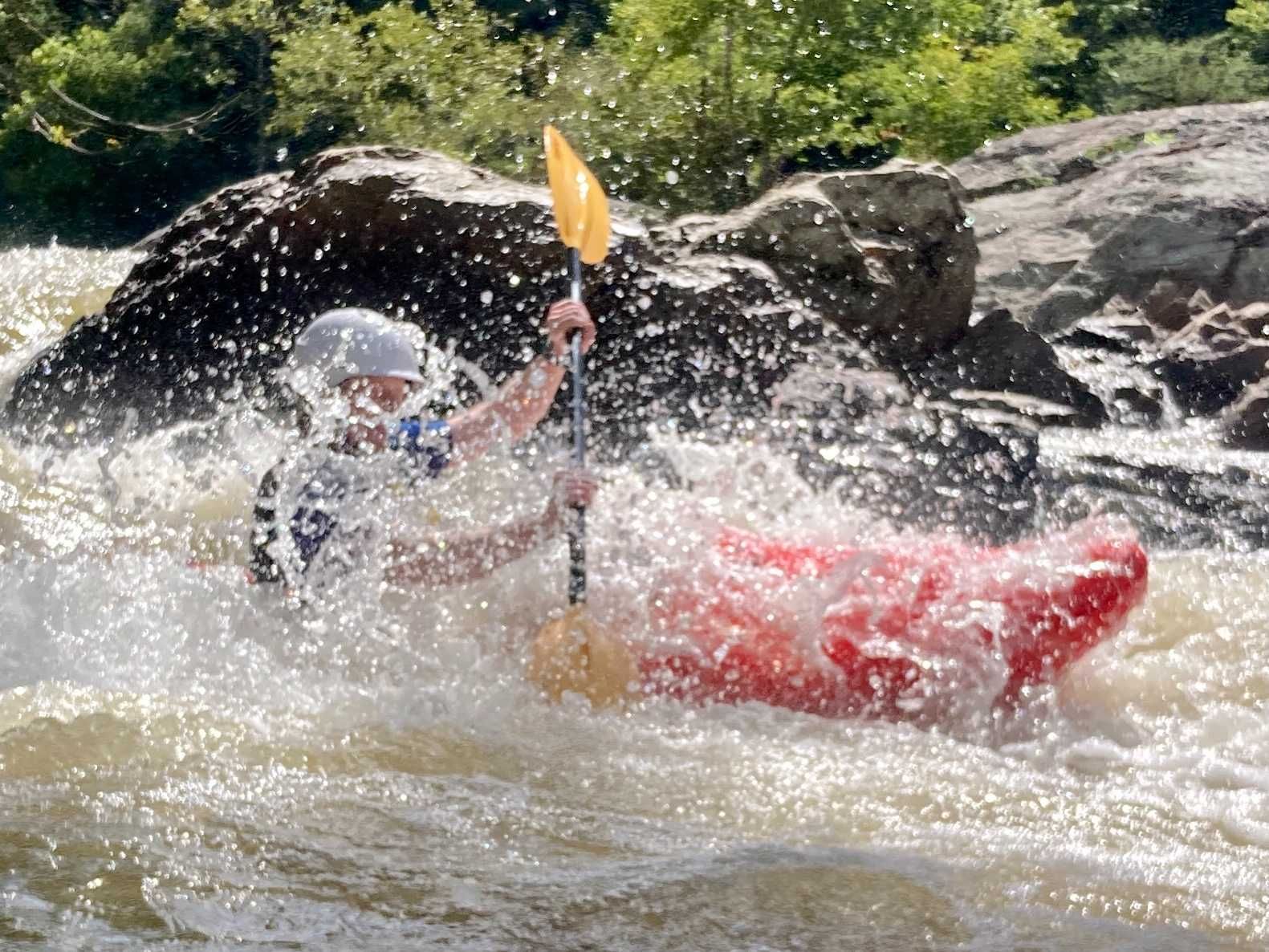 Whitewater Kayak One on One Small Group Instruction