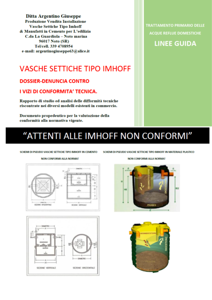 ATTENTI ALLE IMHOFF NON CONFORMI!: Guida ai test di conformità.