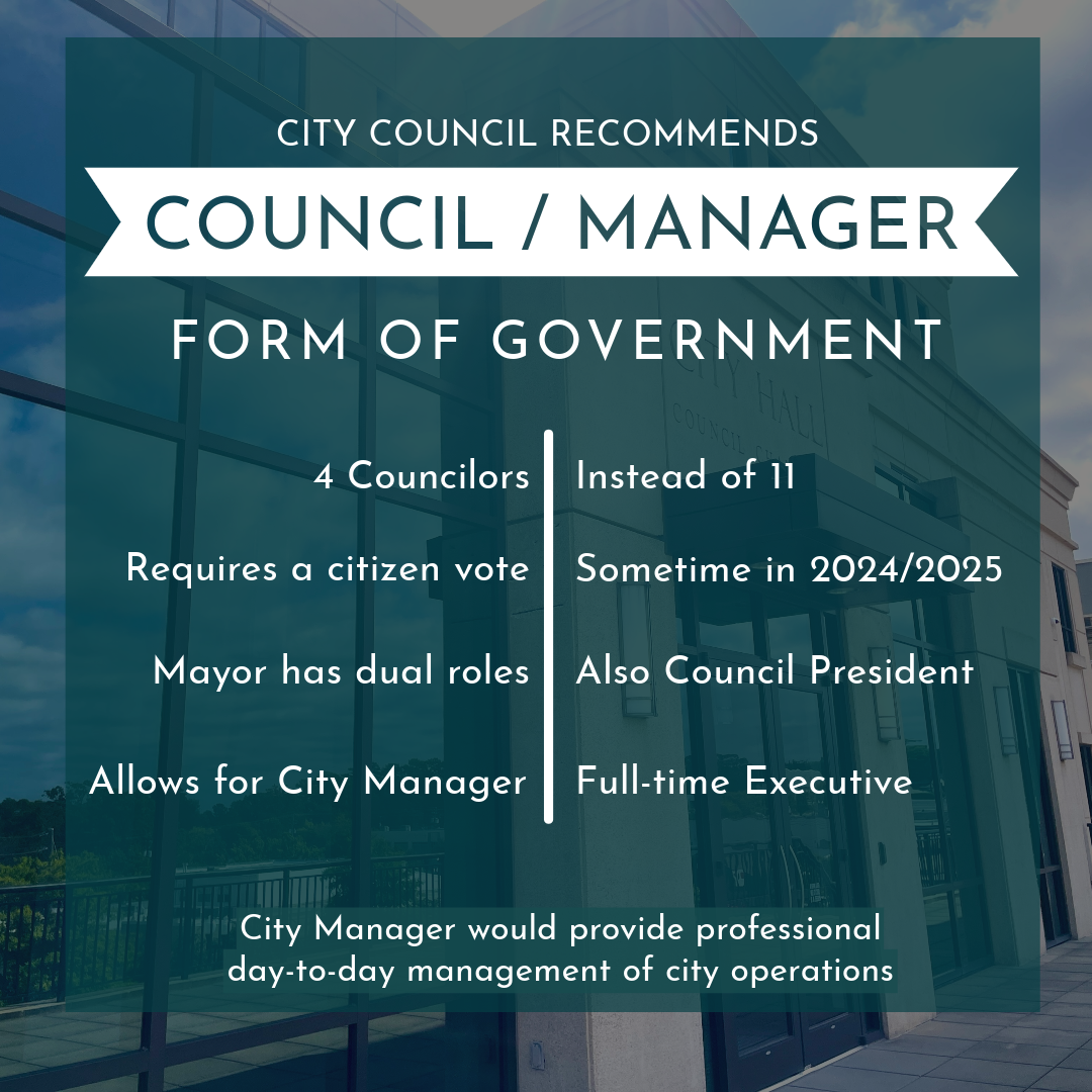 Council Approves Council/Manager Plan
