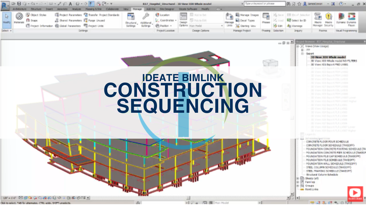 Ideate BIMLink - Construction Sequencing Ideate BIMLink - Construction Sequencing