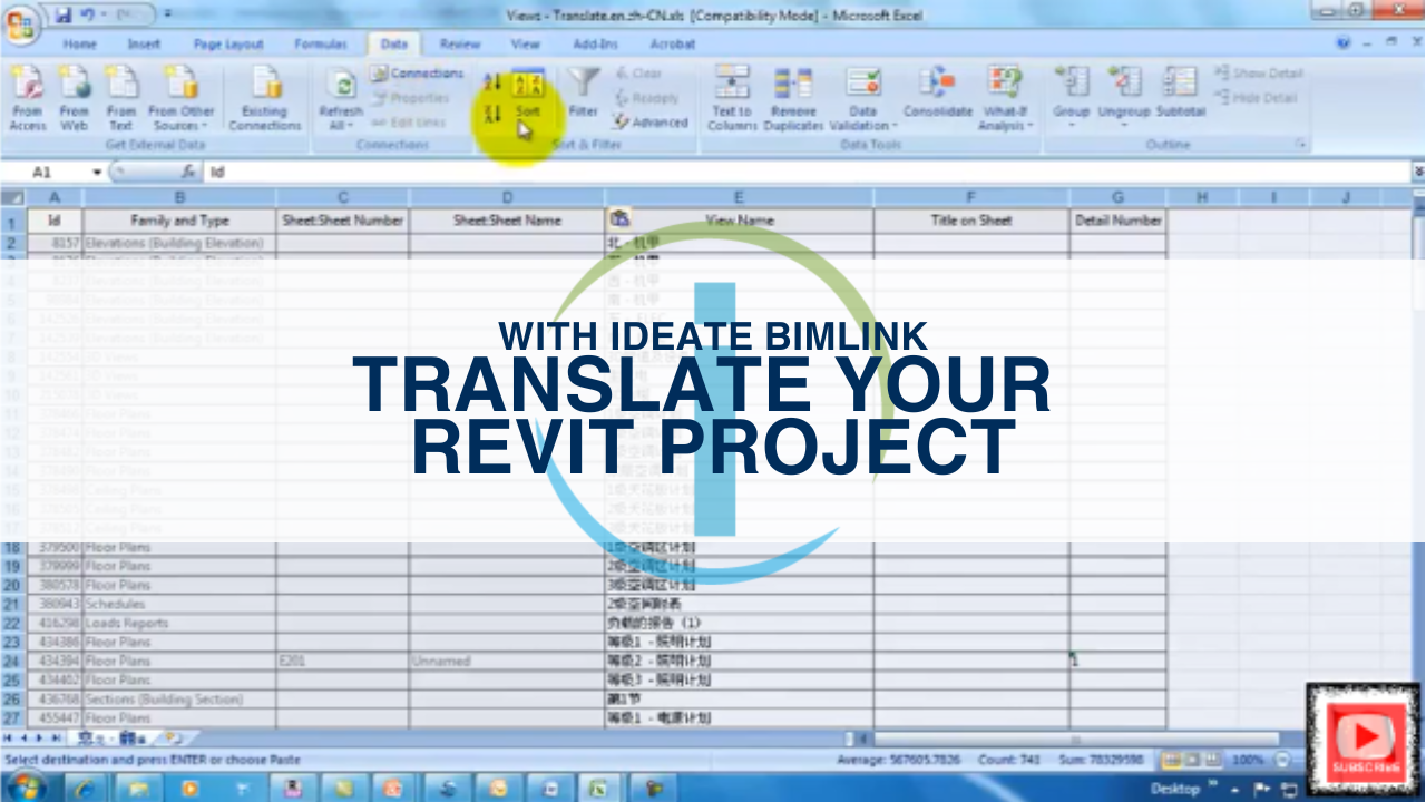 Translate Your Revit Project with Ideate BIMLink