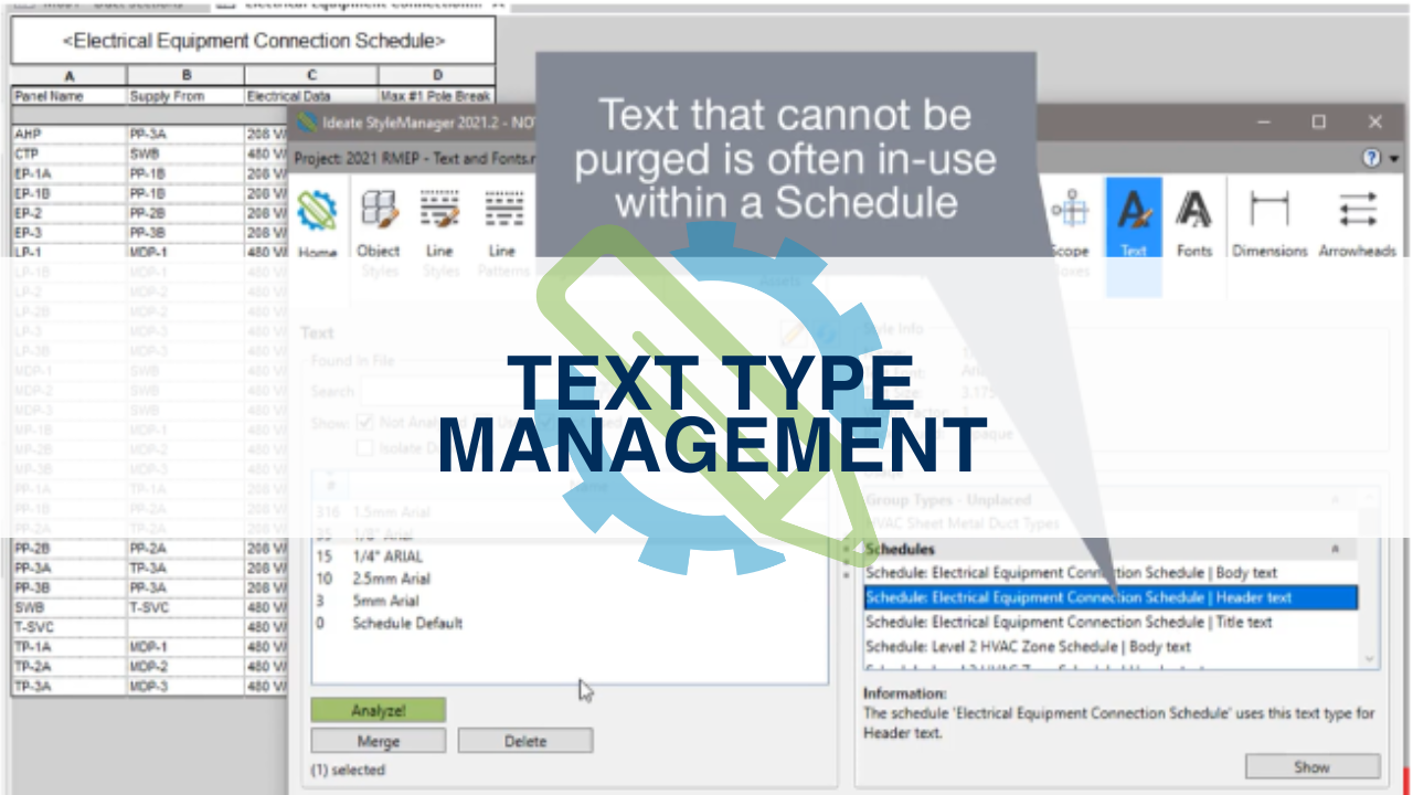 Text Type Management