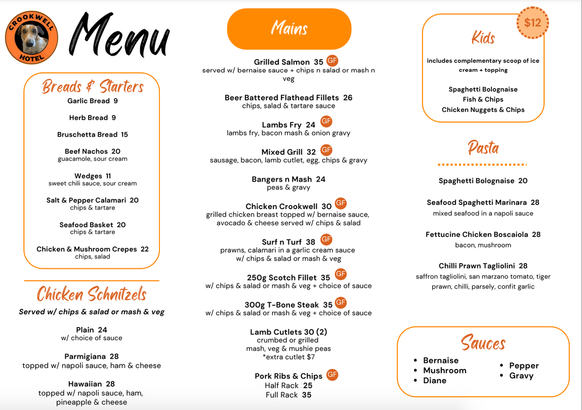 Crookwell Bar and Bistro Right in The Centre of Town