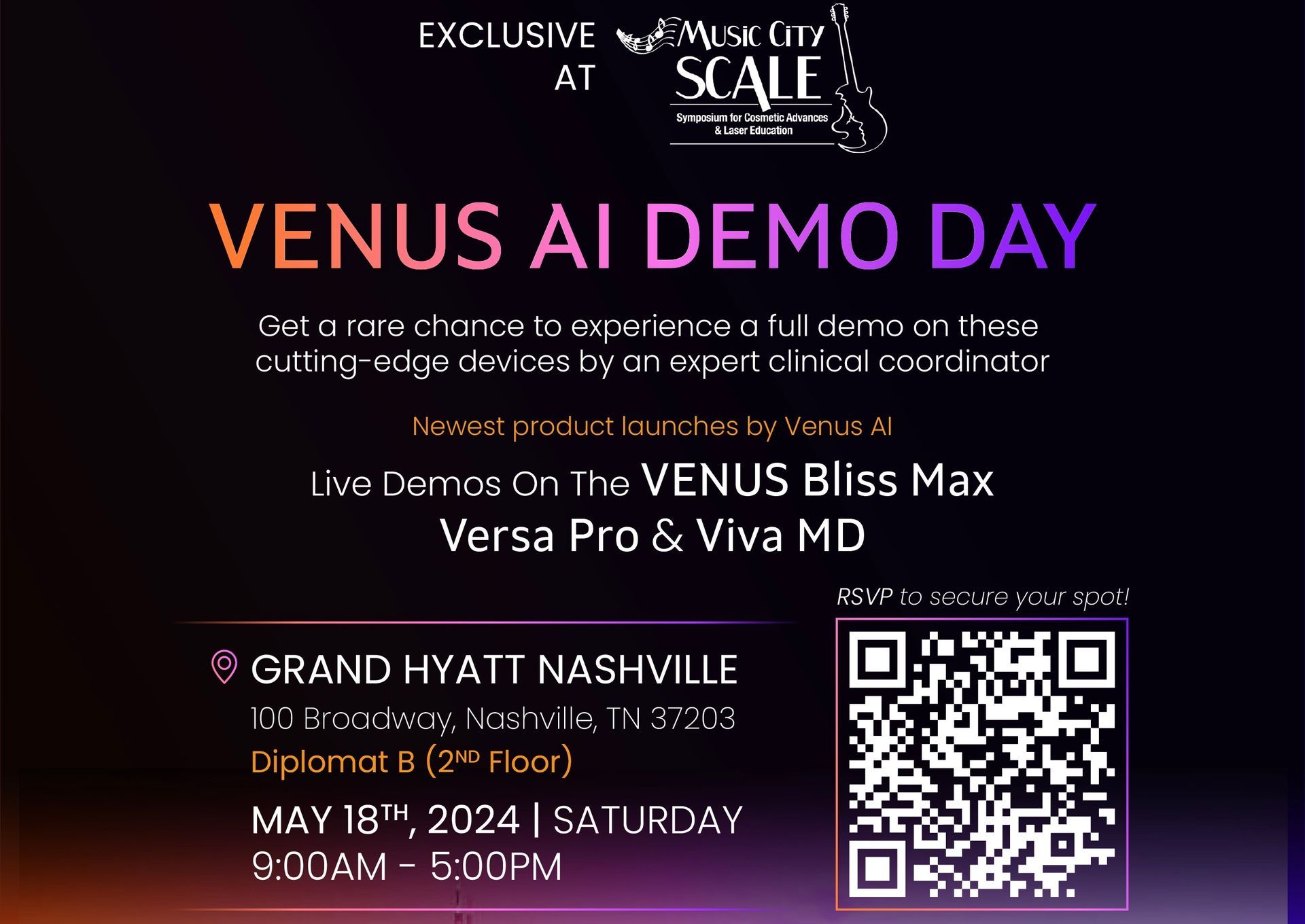 Venus at SCALE, Nashville