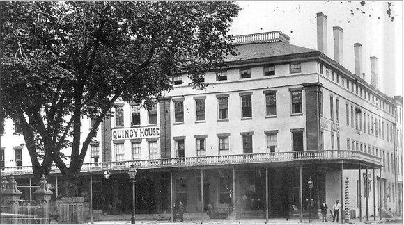 Local landmark: Quincy House/Newcomb Hotel