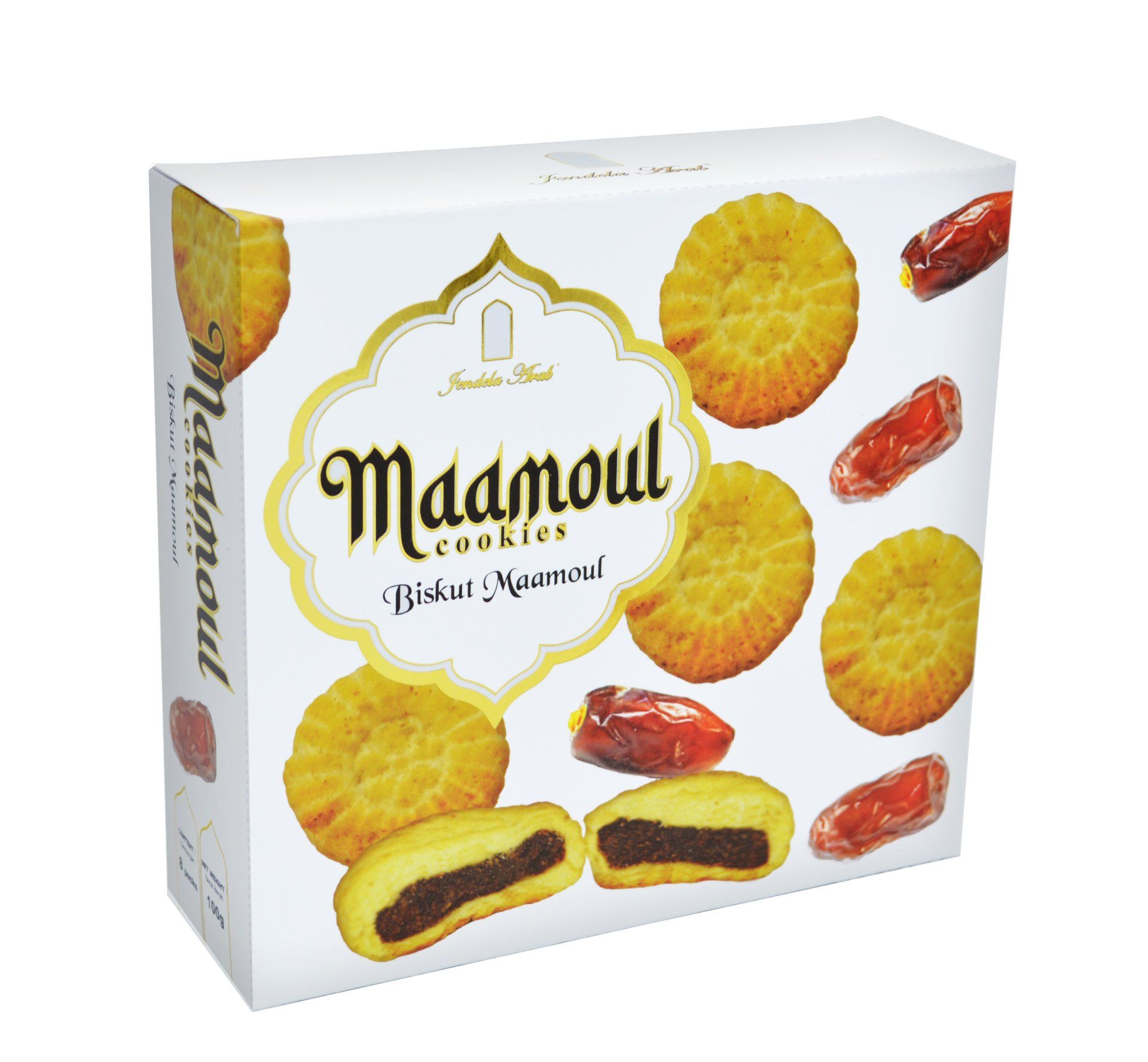 Jendela Arab - Ma'amoul Cookies in Box 8pcs