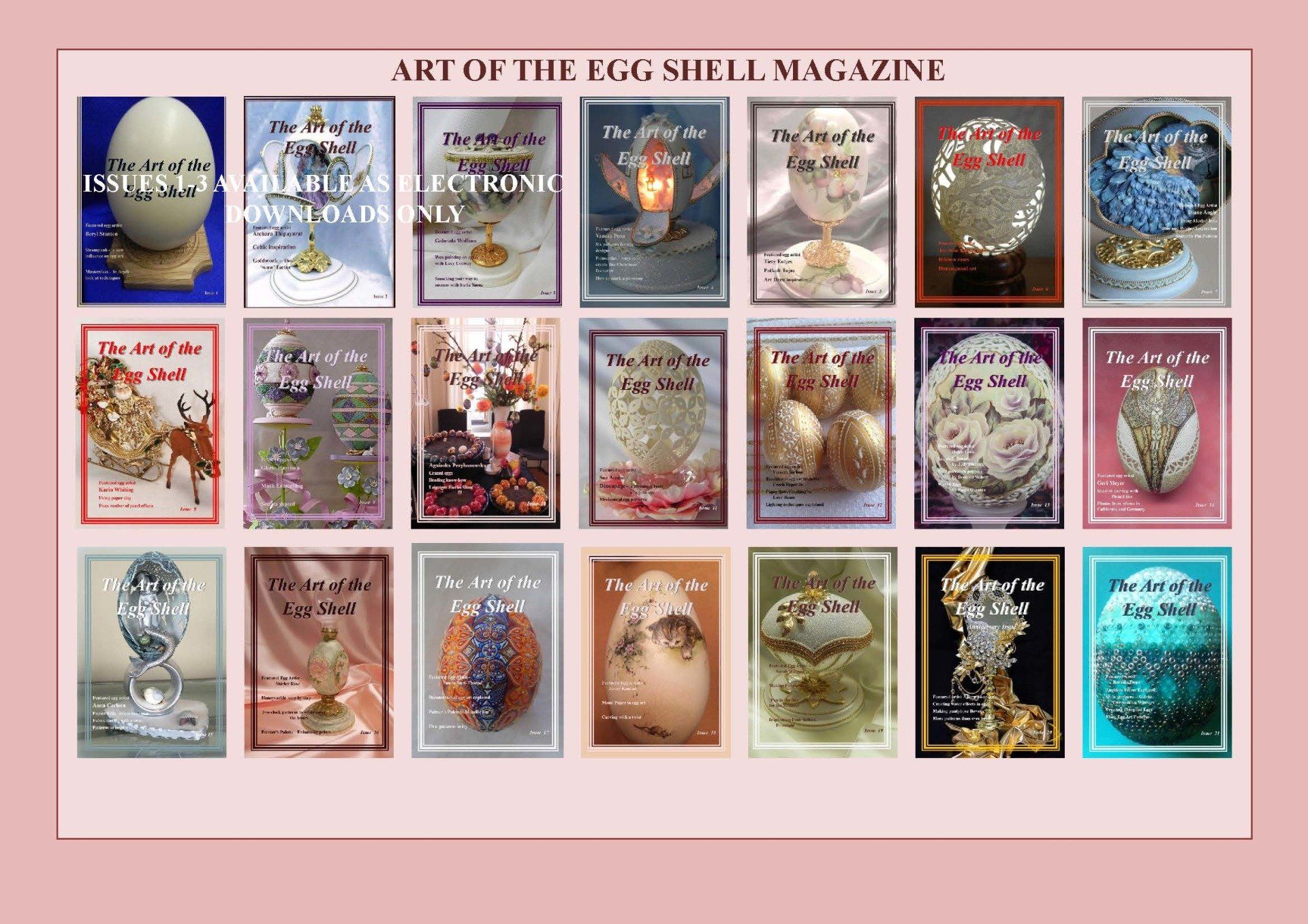 Linda Martin Egg Art Designs