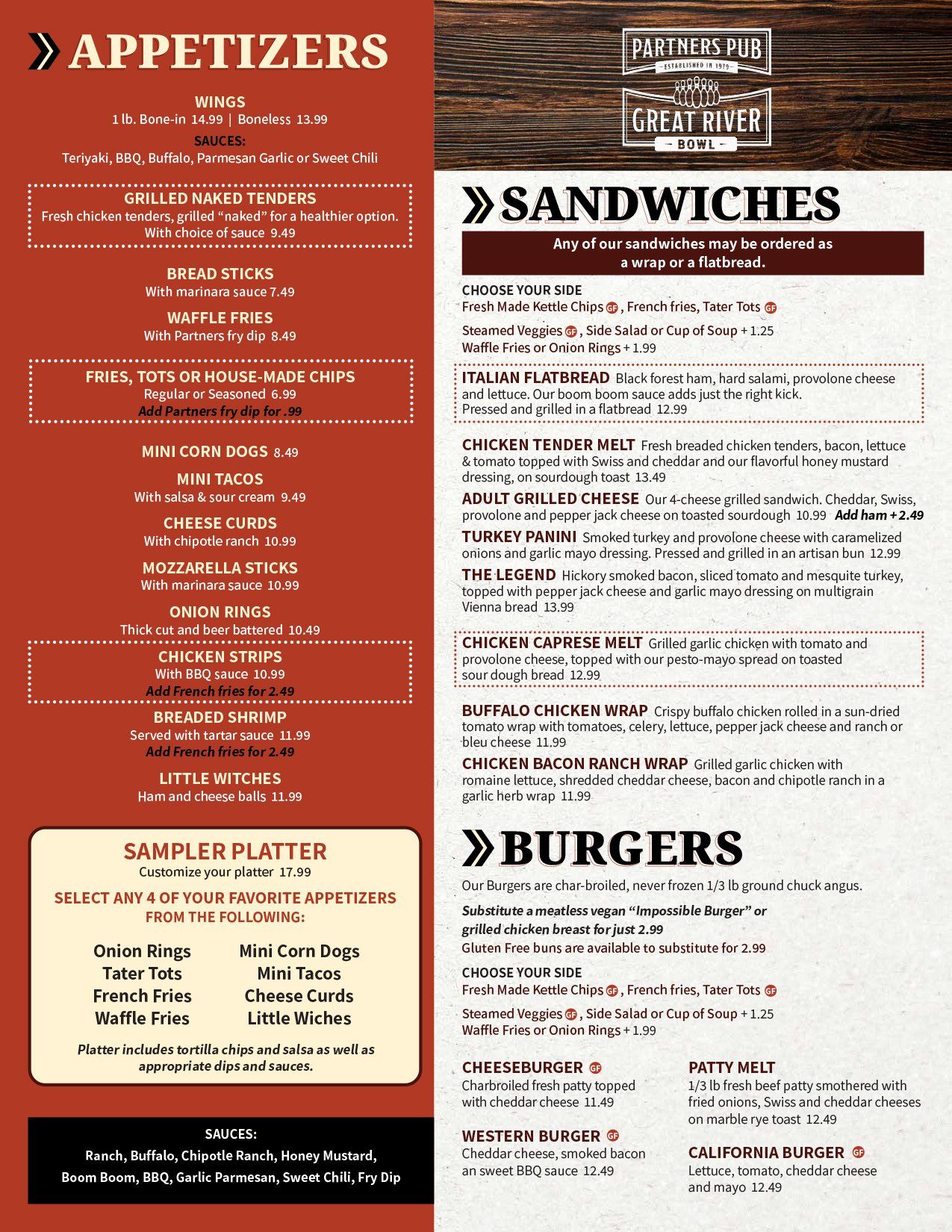 Great River Bowl and Partners Pub