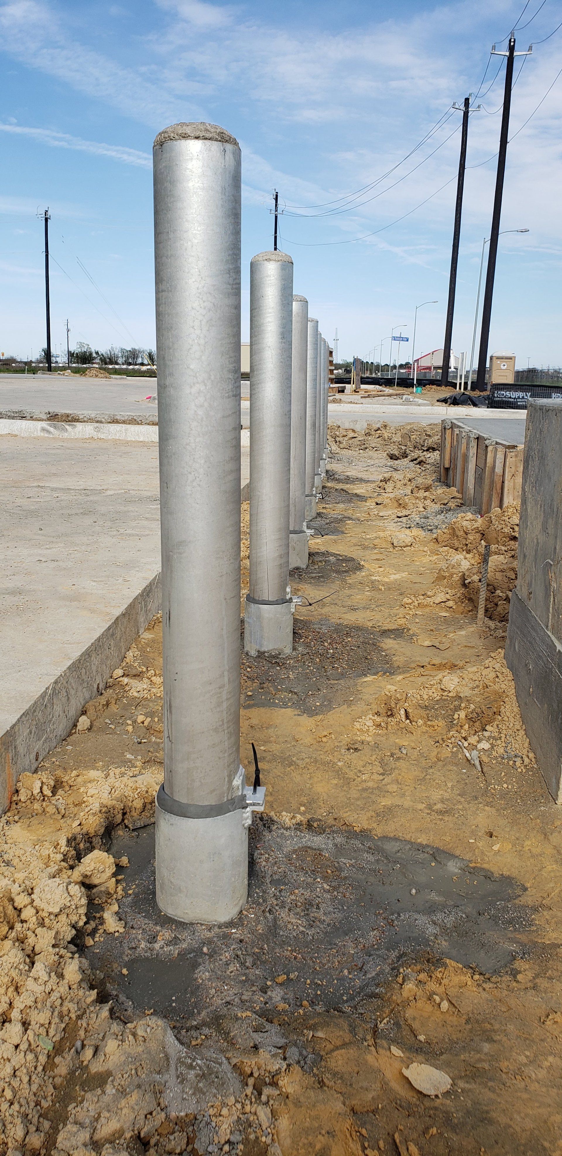 Removable Utility Bollard | Guard Post Bollards | GI Conduit