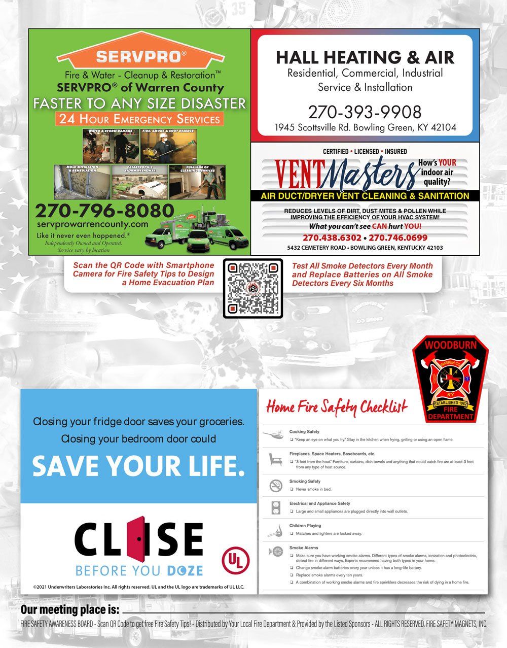 Fire Safety Magnets | Direct Promotional Products