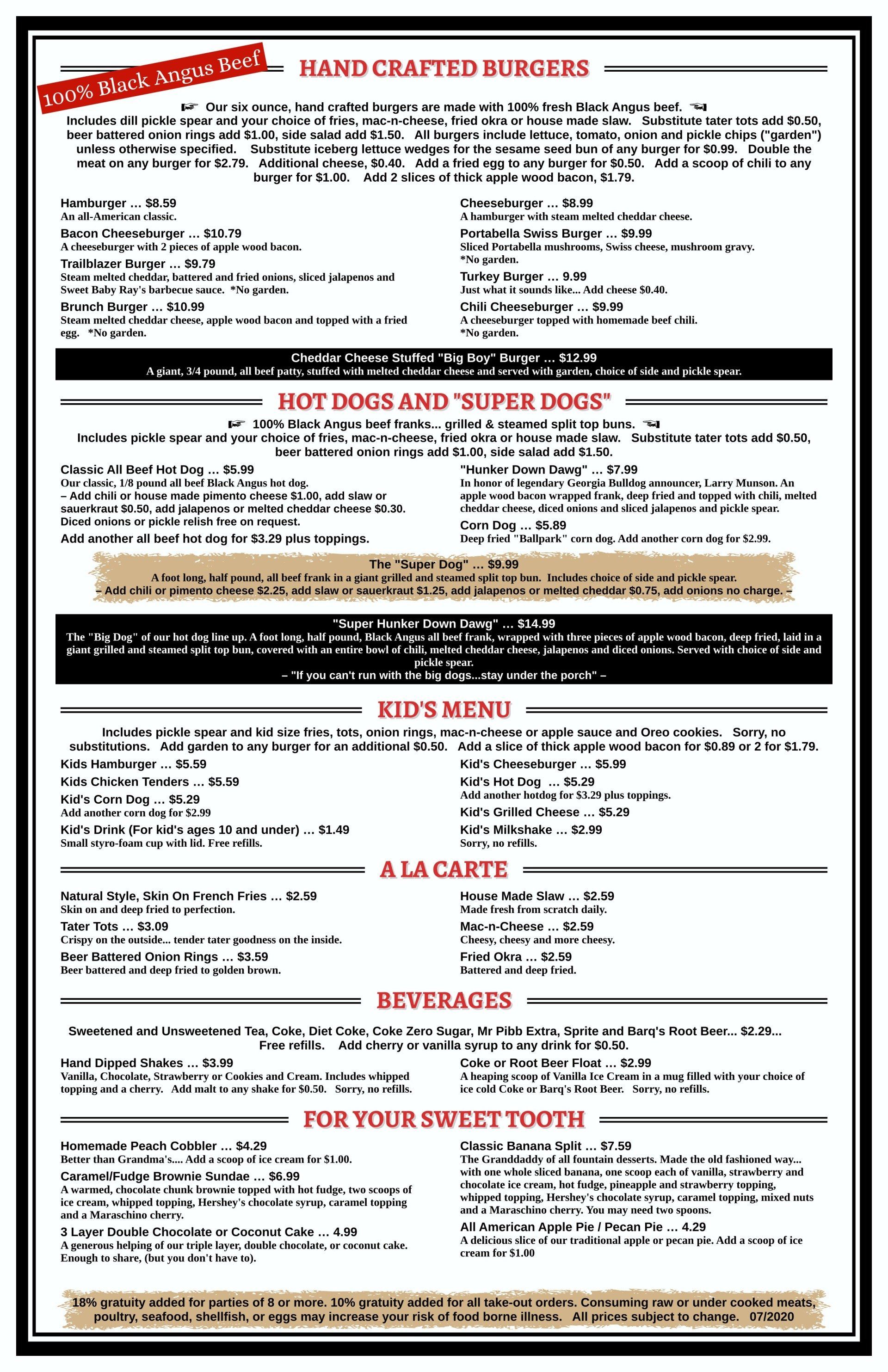 Hot Rod's Diner | 50's Style Diner in Social Circle GA