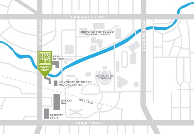 View And Plan Of Toledo