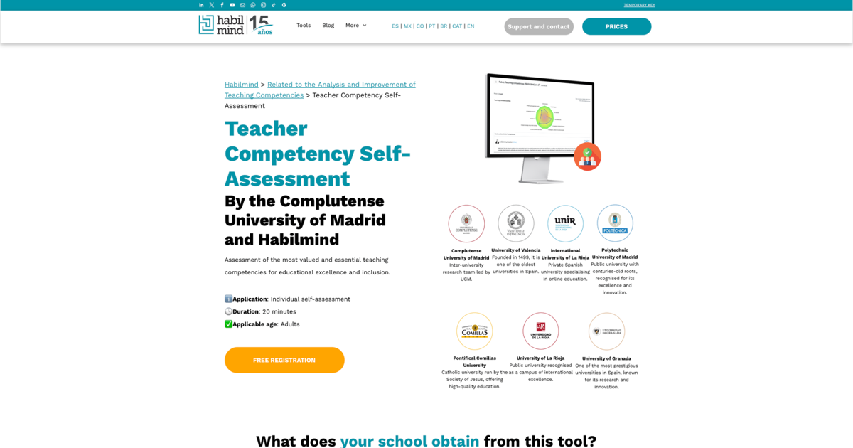 UCM Teaching Competencies Self-Assessment