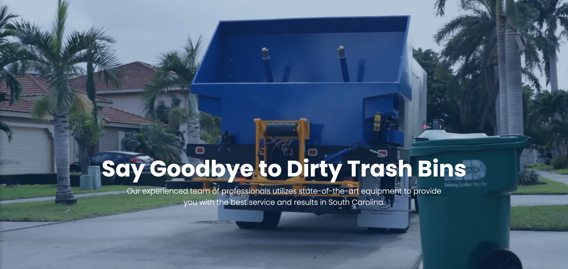 Trash Bin Cleaning Experts | Holy City Bins | SC