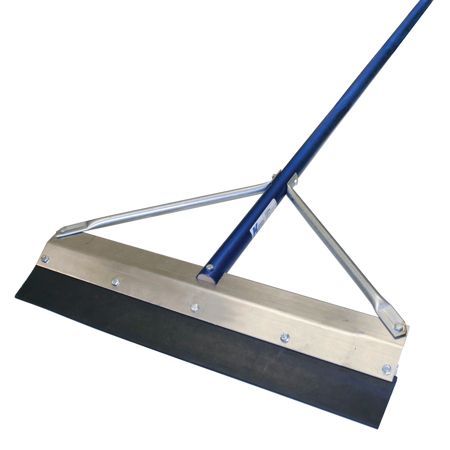 24" Round Edge Sealcoat Squeegee with 6' Handle