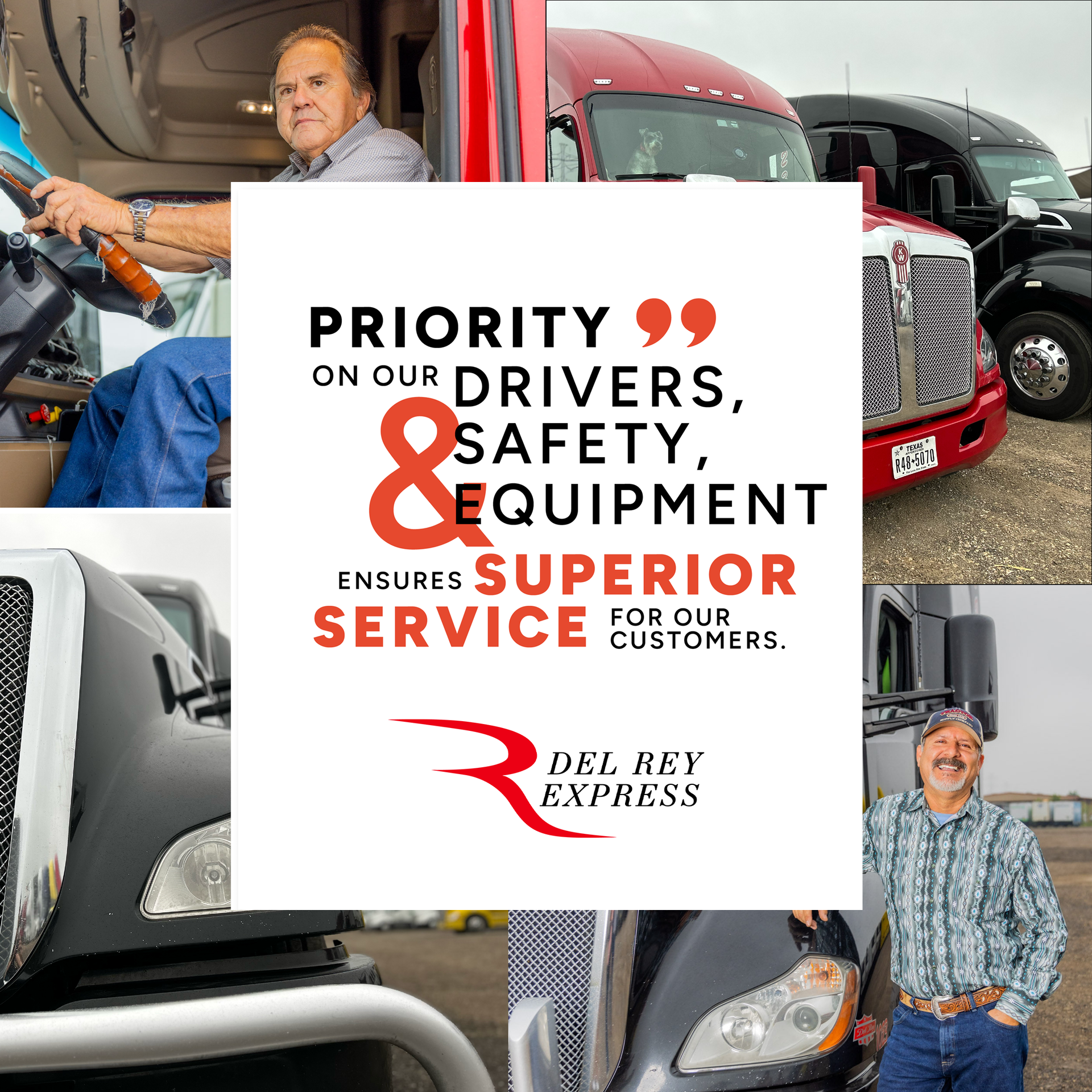 Del Rey Express | Transportation Company Focused on the Driver Experience