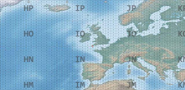 Us Maidenhead Grid Map Maidenhead Grid Square Introduction – Axles
