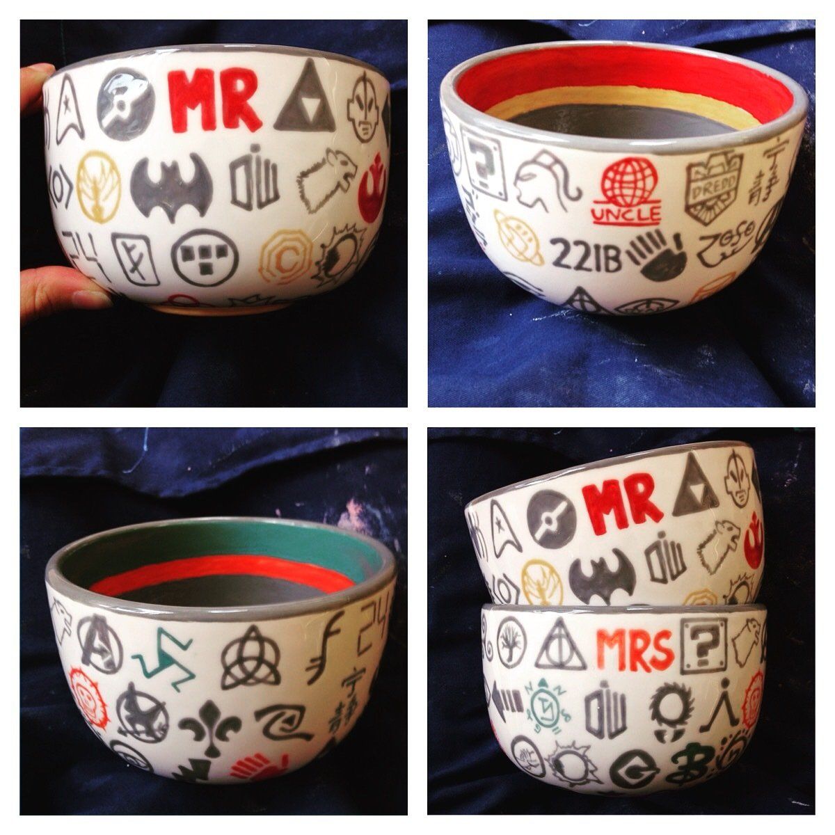 Personalised pottery - Doodles Ceramics