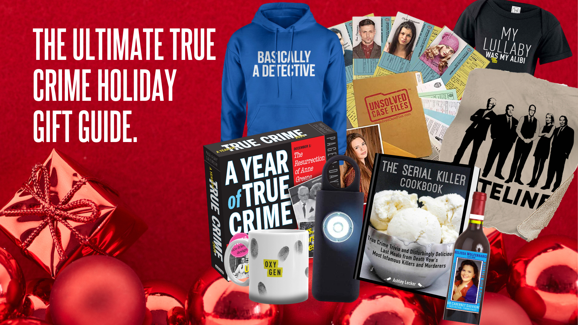 2020 True Crime Holiday Gift Guide