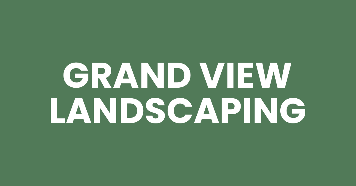 Landscape Contractor | Grand View Landscaping