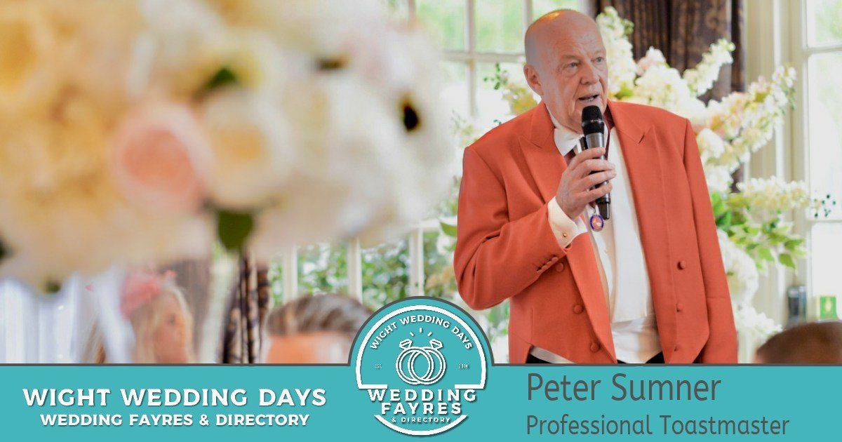 Wight Wedding Days - Peter Sumner | Professional Toastmaster