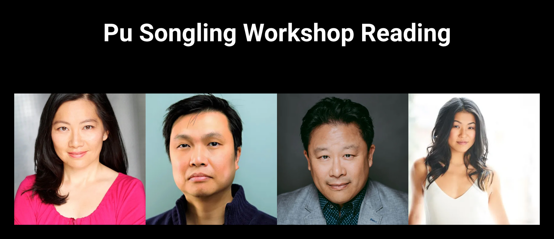 Theatre Smith Gilmour's Workshop Reading of Pu Songling Short Stories