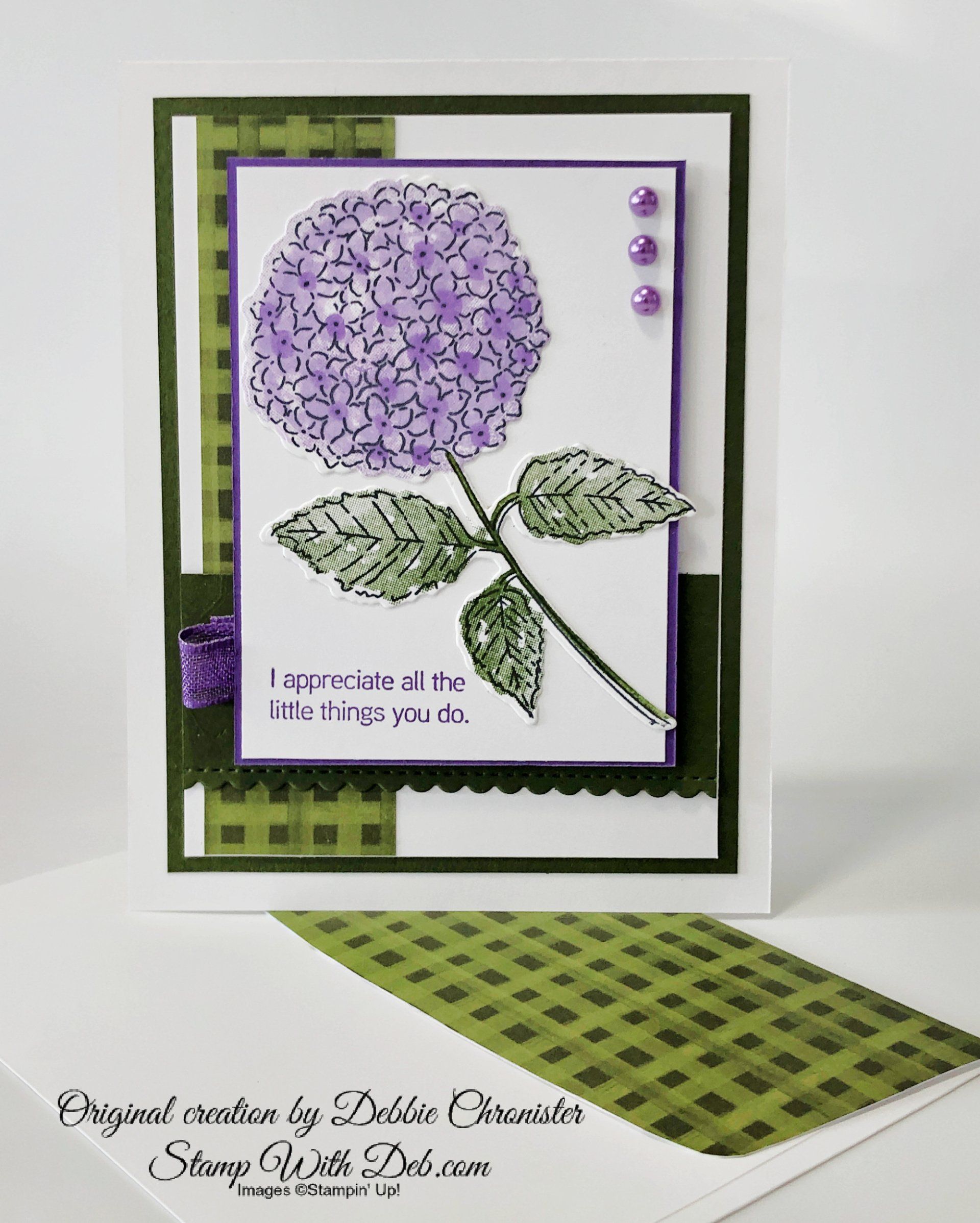 HYDRANGEA HAVEN CARD KIT, CARD #7