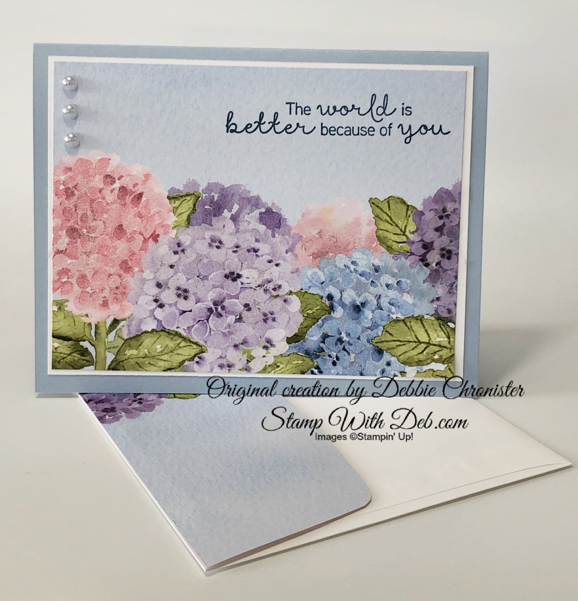 HYDRANGEA HAVEN CARD KIT, CARD #1