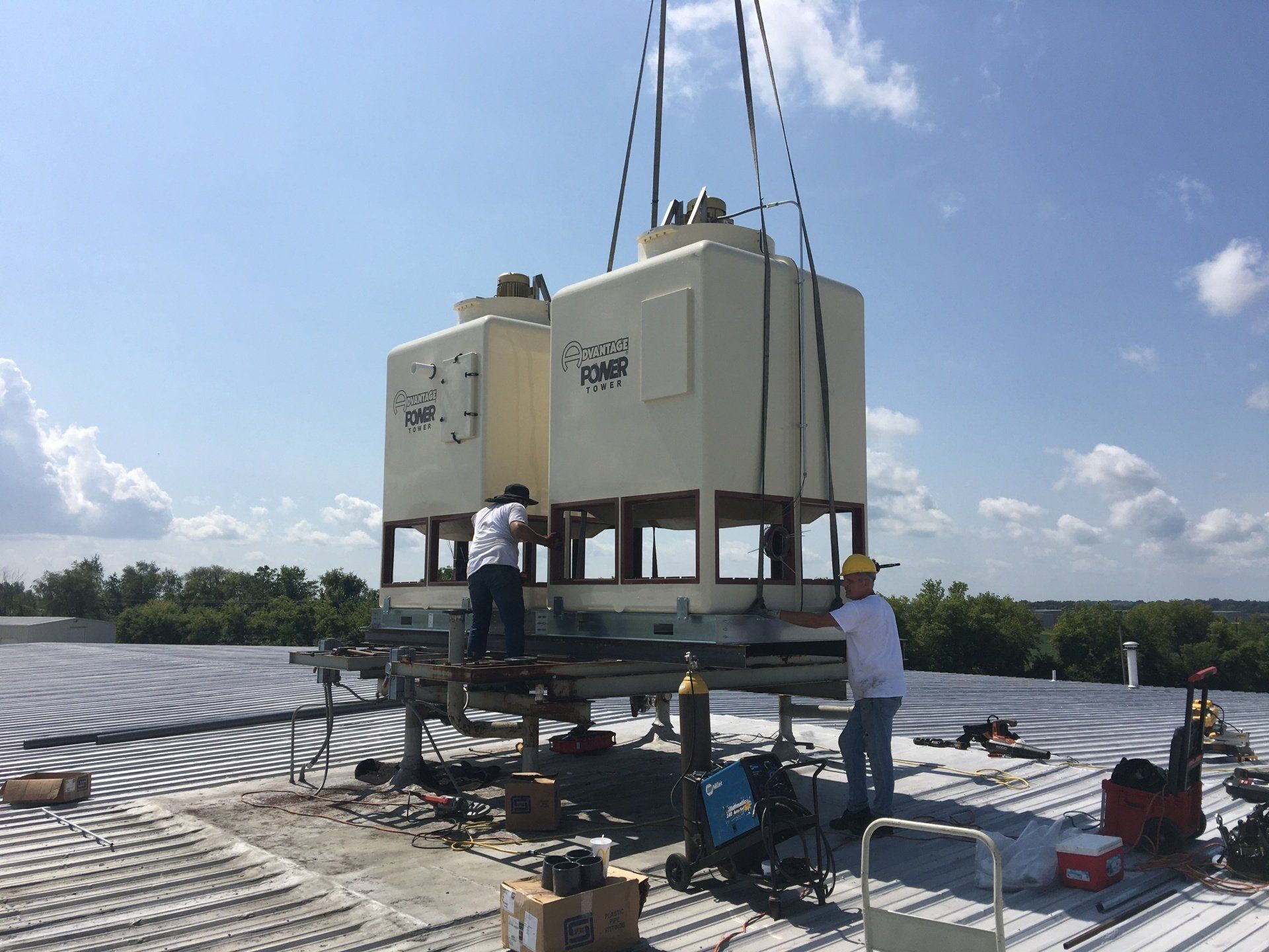 Central Process Water System Installation