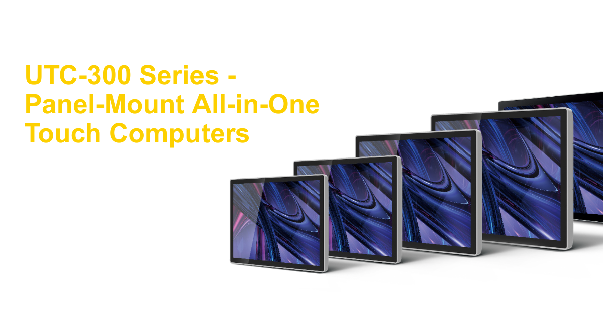 Advantech's UTC-300 Series of All-in-One Touch Computers
