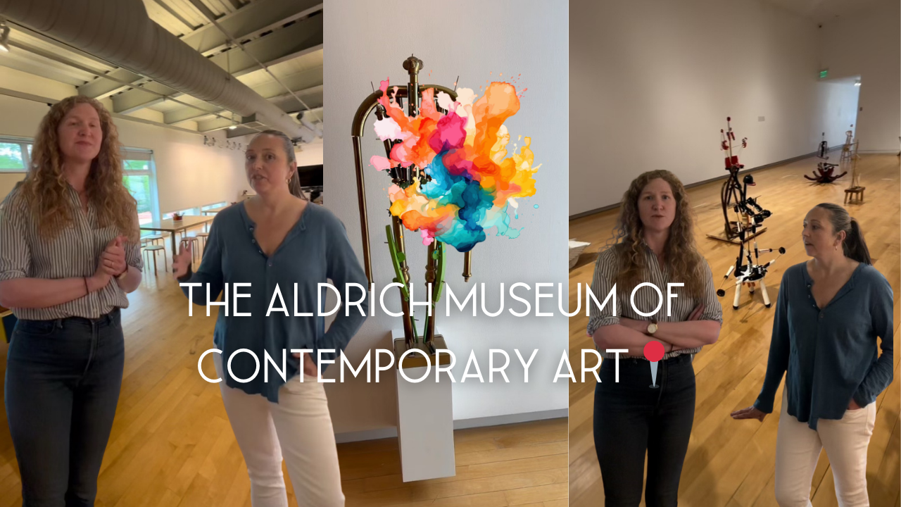 Exploring The Aldrich Museum of Contemporary Art📍