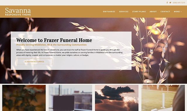Funeral Home Website Design Best Funeral Homes Website Examples In