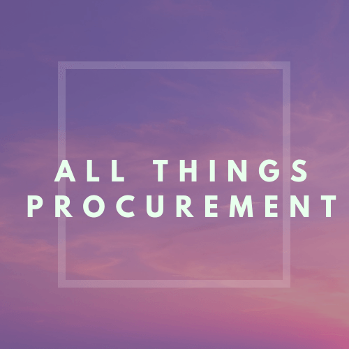 Pride in Procurement