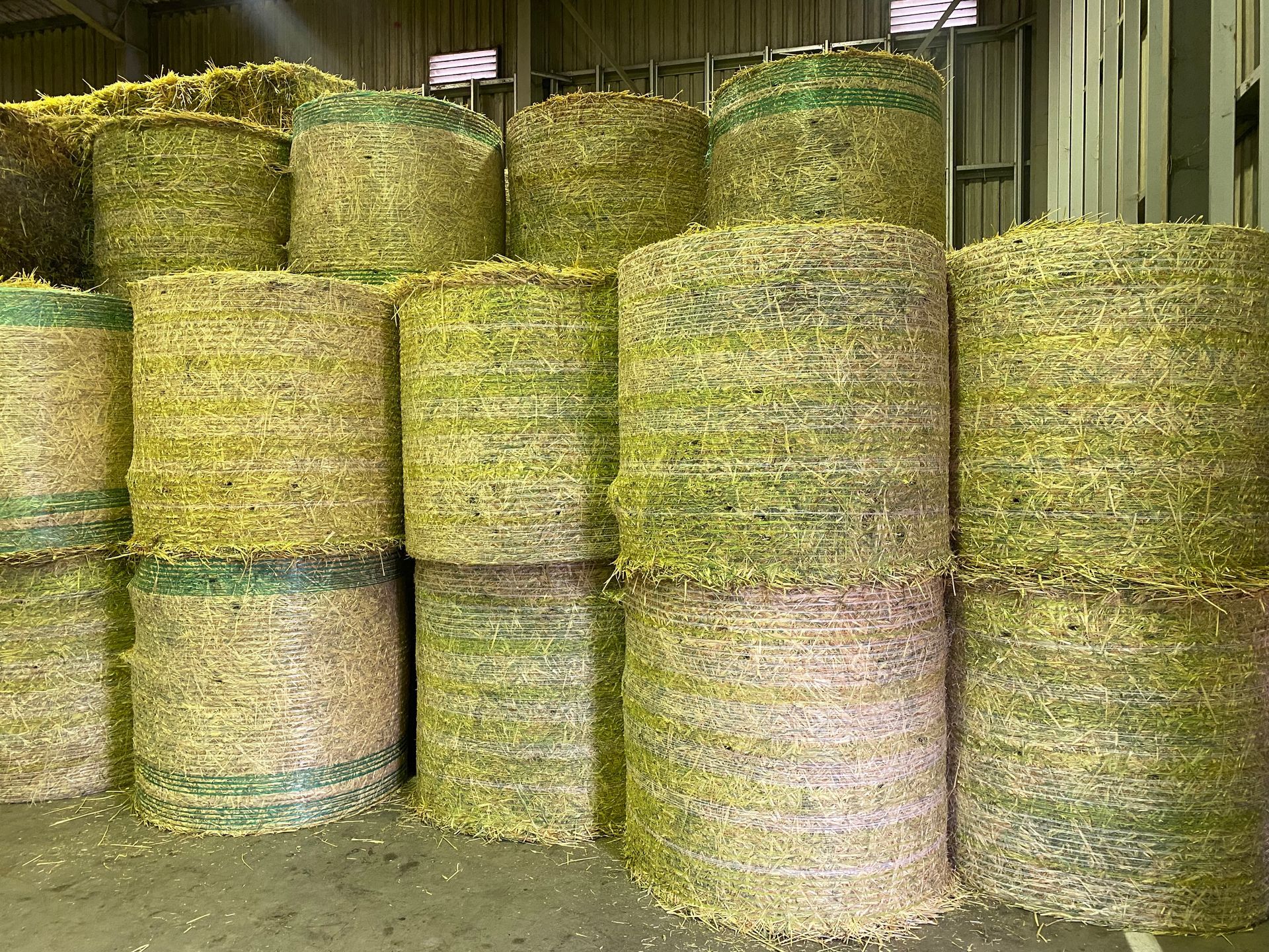 Barley Hay Round Bales For Sale