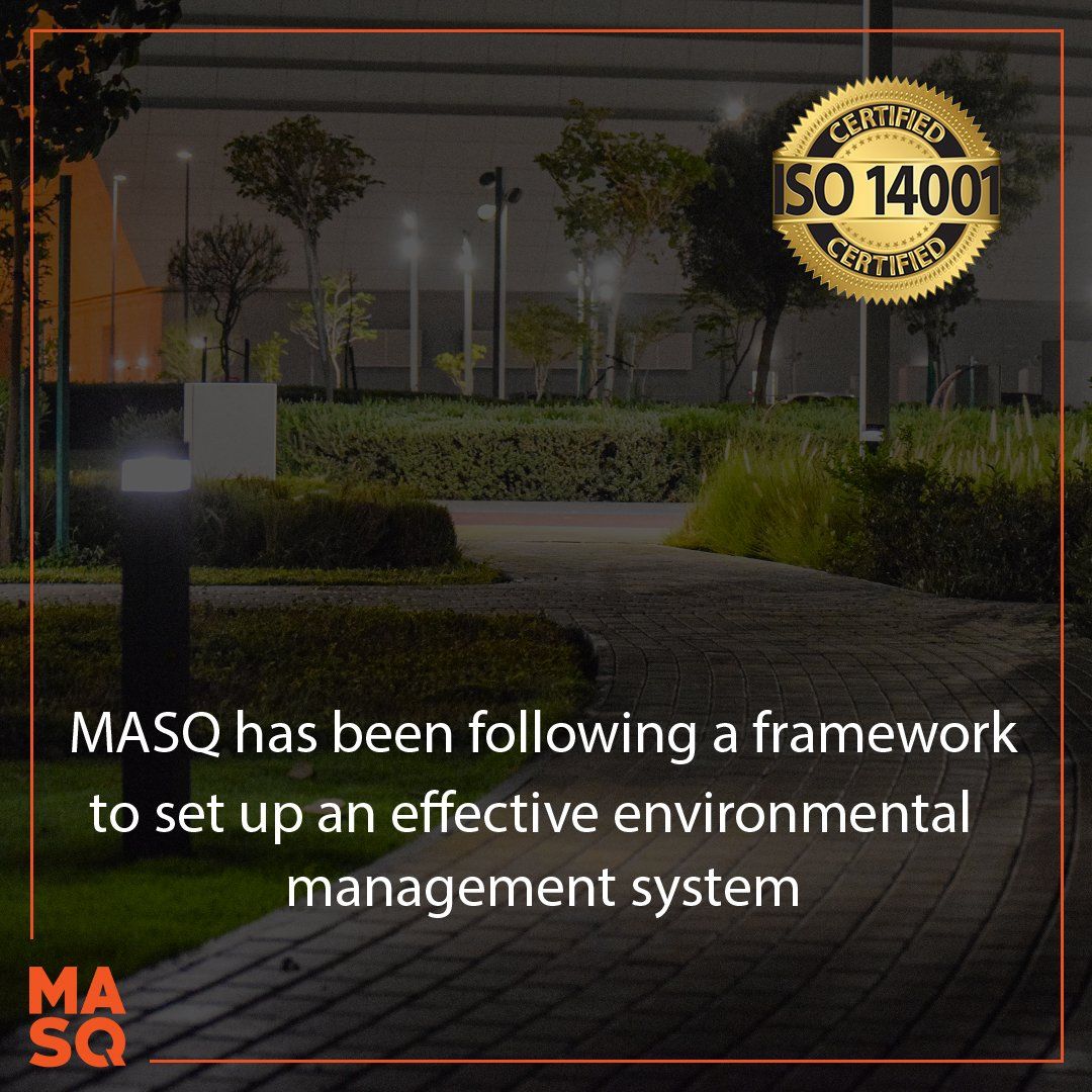 MASQ: ISO 14001 Certified Lighting Design & Supply