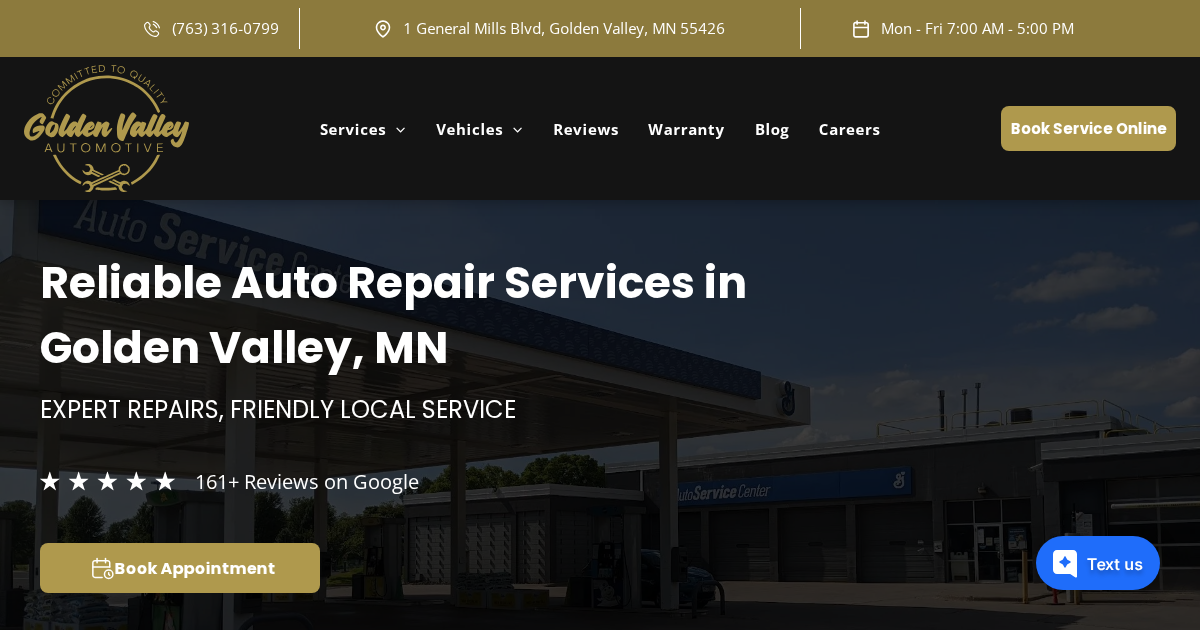 Auto Repair in Golden Valley, MN | Golden Valley Automotive