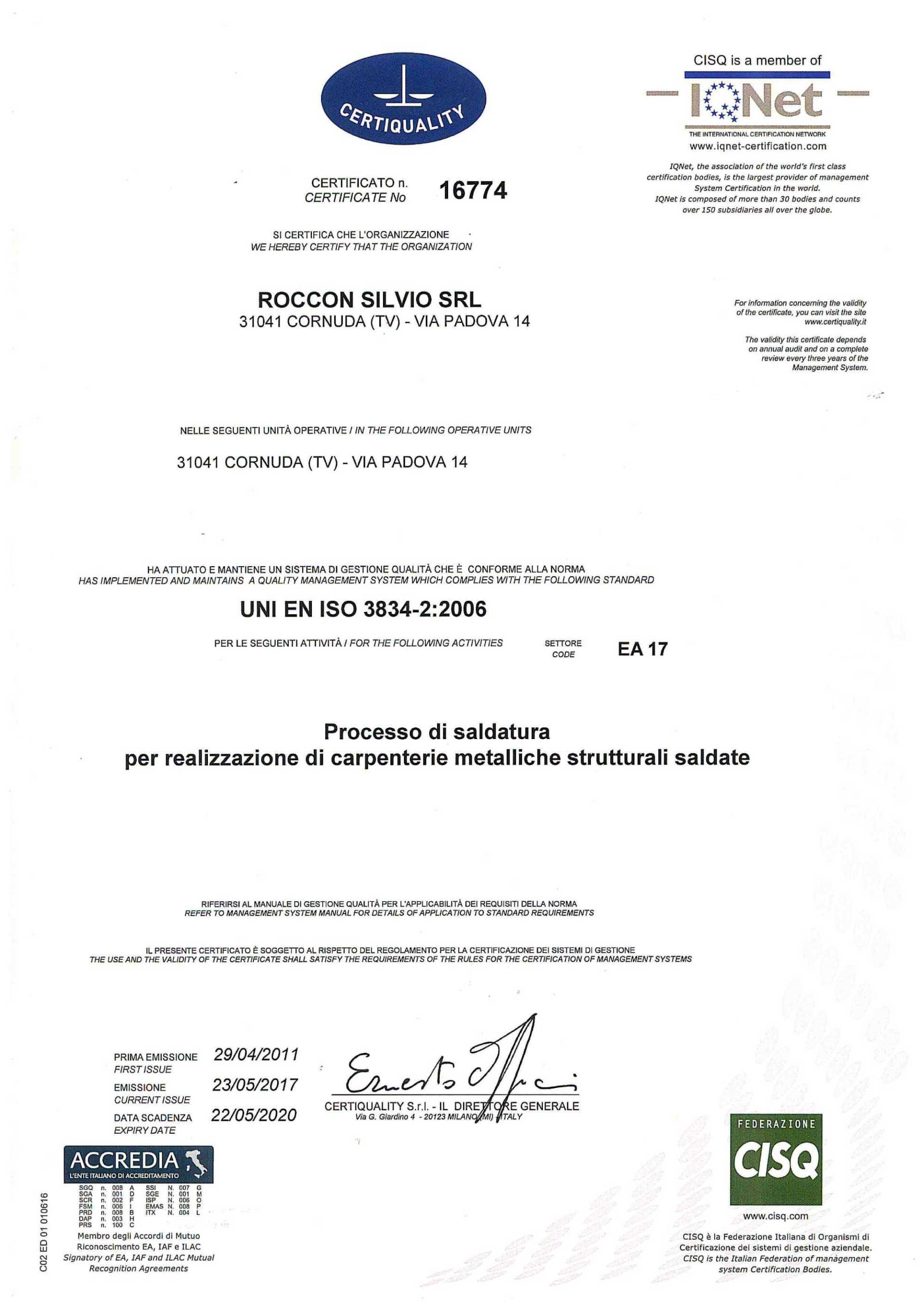 Serramenti certificati a Cornuda, Treviso | Carpenteria Roccon Silvio